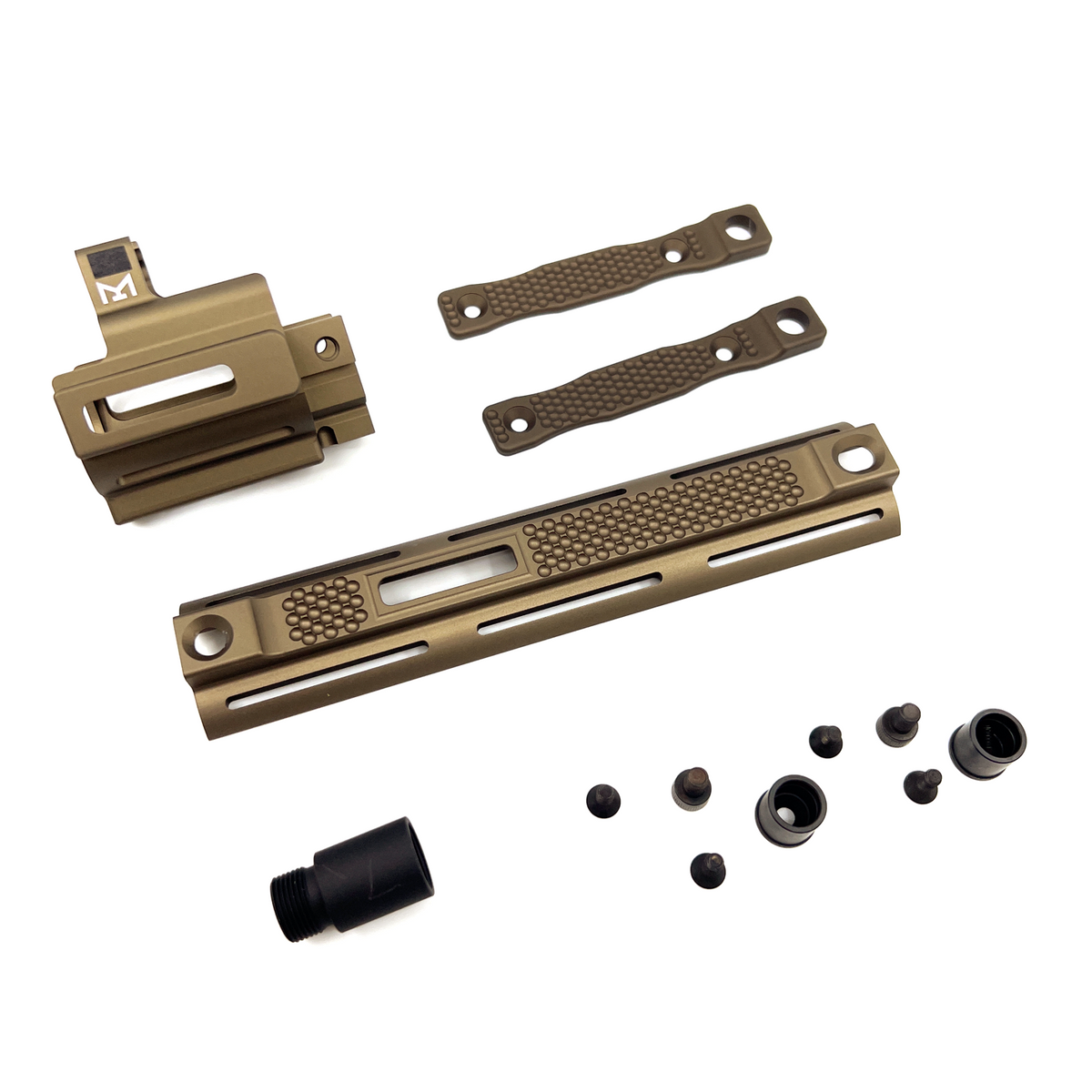 AIRSOFT ARTISAN PM Style Mlok Front set Kit For WE SCAR GBB / VFC SCAR ...