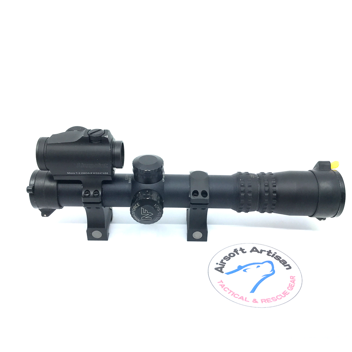 AIRSOFT ARTISAN NF Style 30mm mount with T1/T2 Scope Ring Interface ...