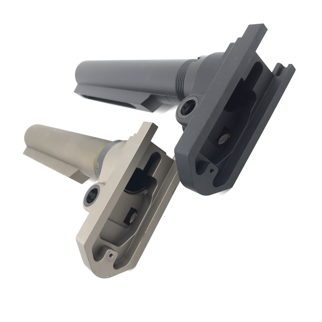 AIRSOFT ARTISAN SCAR Stock Adapter For TM SCAR Series EBB ( BLACK / DD ...